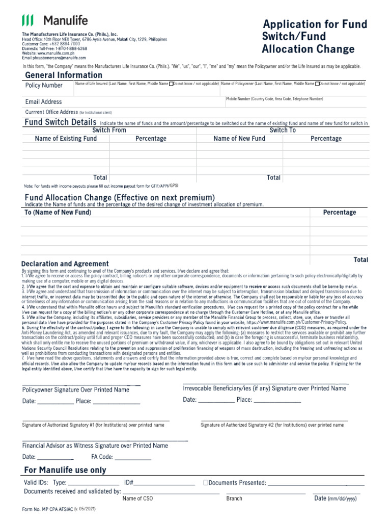 MP Application-for-Fund-Switch-and-Investment-Allocation-Change-Form ...