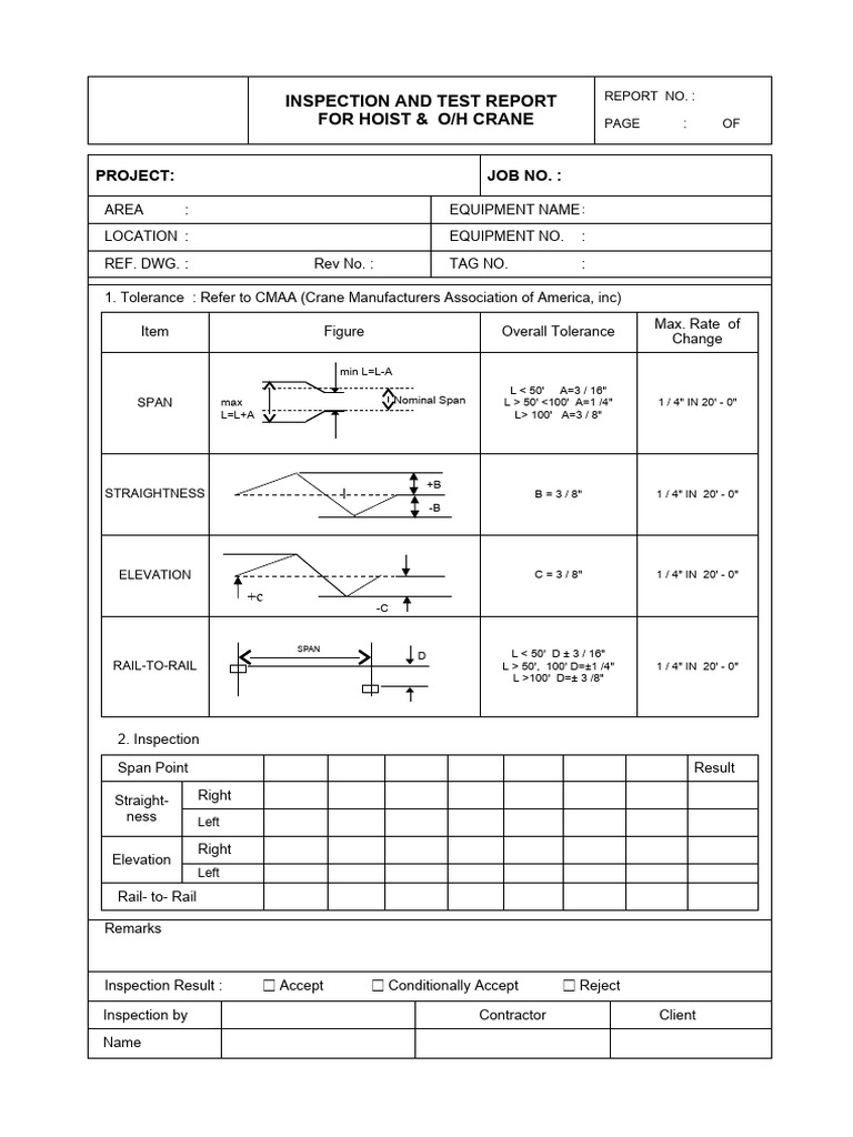 ITR-MCR (Hoist - Crane) | PDF | Crane (Machine) | Machines