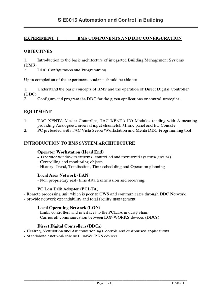 LAB01 | PDF | Programmable Logic Controller | Input/Output