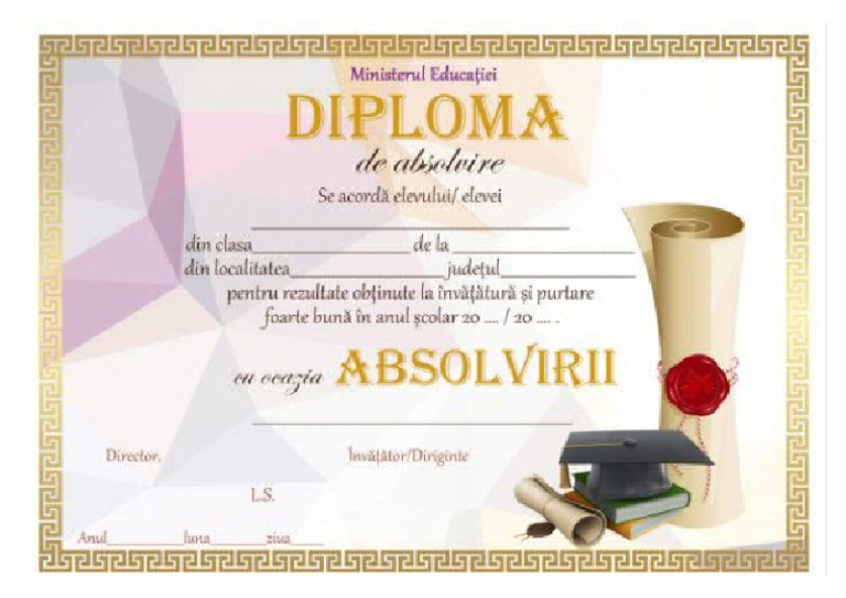 diploma absolvire | PDF