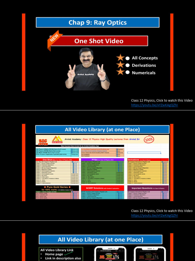 Chap 9 Ray Optics With Annotations | PDF | Physics | Physical Sciences
