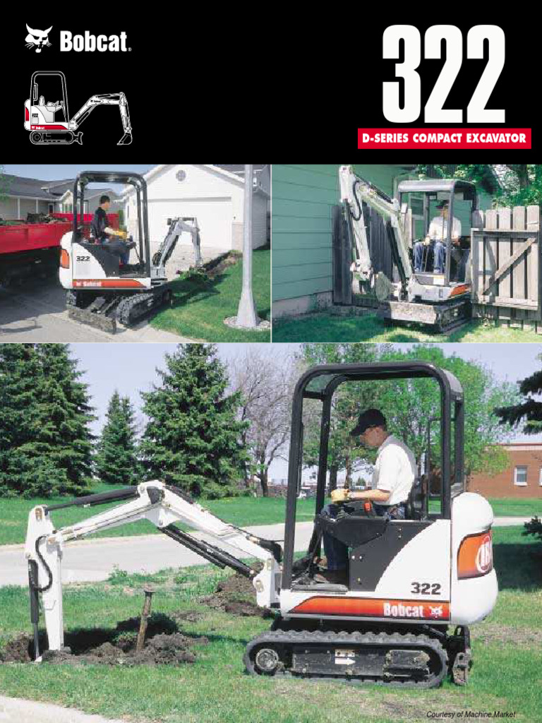 Bobcat 322 (7d5) | PDF | Technology & Engineering