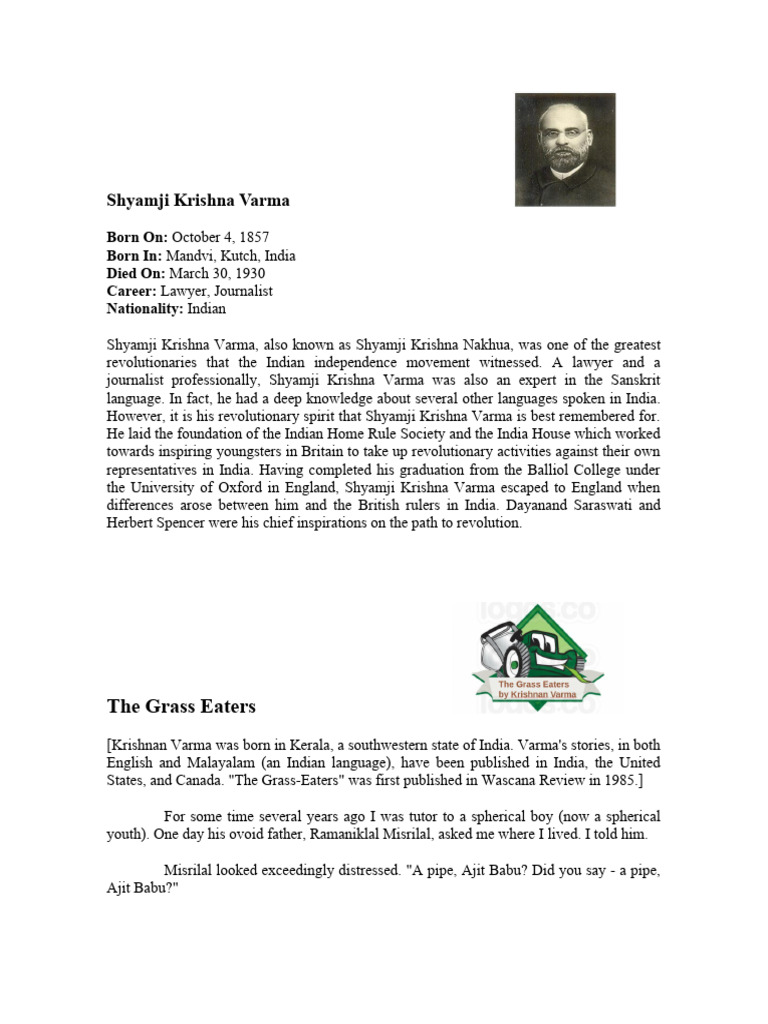 The Grass Eaters | PDF