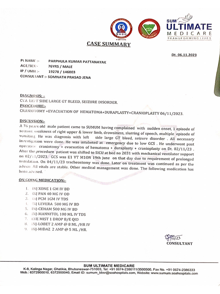 Sum Hospital | PDF
