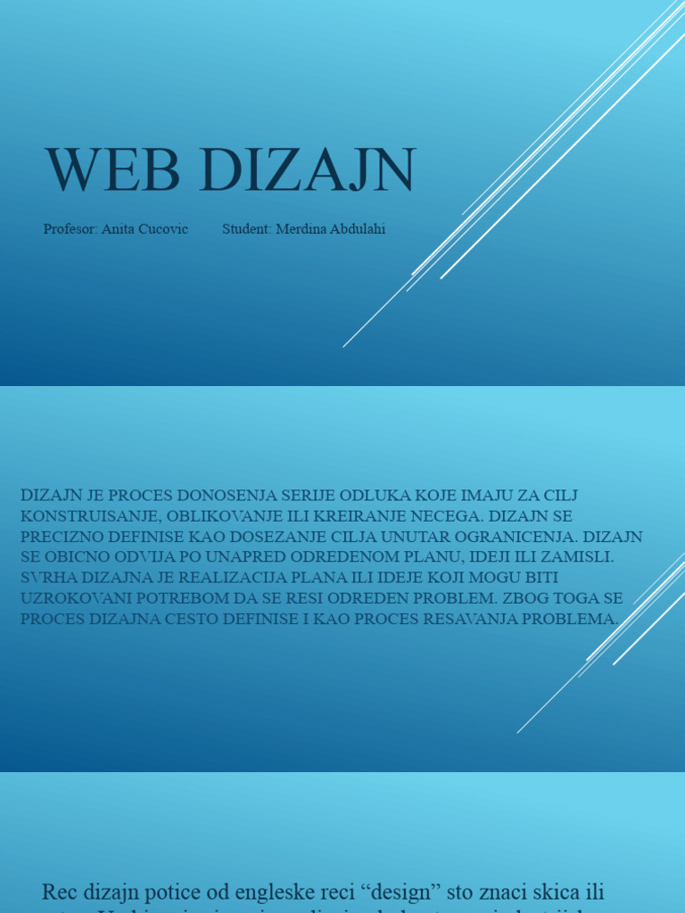 Dizajn Merdina Abdulahi | PDF