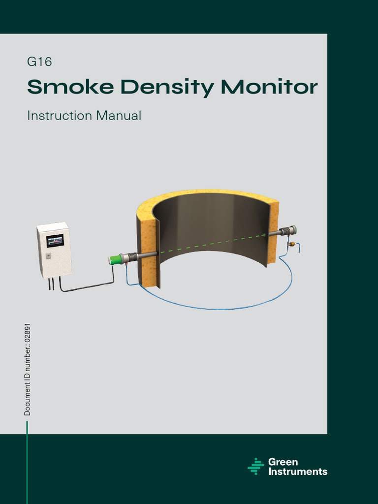 G16 Smoke Density Monitor Manual | PDF | Power Supply | Pipe (Fluid ...
