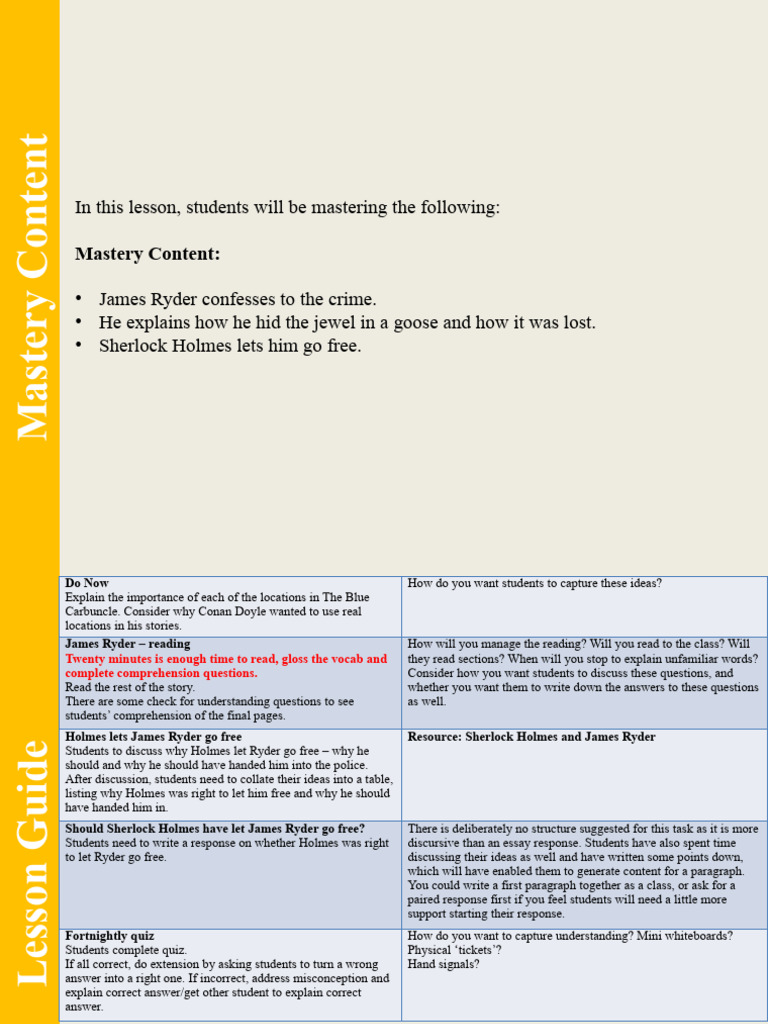 20TA - James Ryder Part 2 | PDF | Sherlock Holmes | Arthur Conan Doyle ...