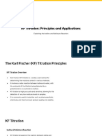 KF Titration Principles and Calibration | PDF