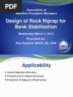U.S. Army Corps of Engineers Riprap Design For Flood Channels | PDF ...