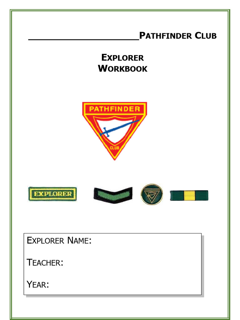 Pathfinder Explorer Workbook Guide | PDF | Bible | Gospel Of Luke