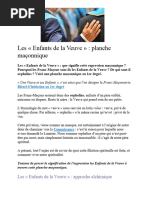 Planches maçonniques pour compagnons | PDF | Franc-maçonnerie | Échecs