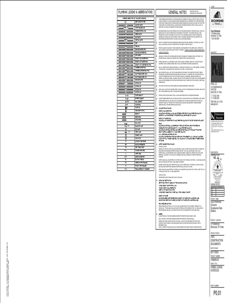 Plumbing Installation General Notes | PDF | Pipe (Fluid Conveyance ...