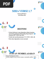 Konsep SIHA 2.1 | PDF