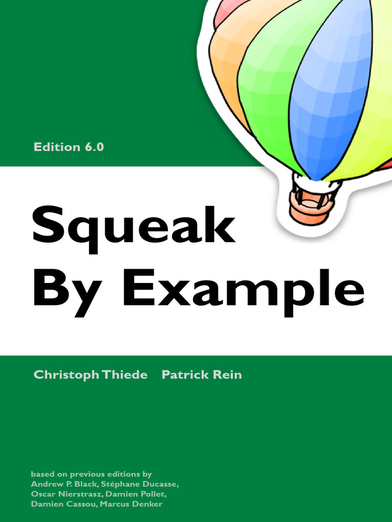 Squeak by Example 6.0 Edition | PDF | Class (Computer Programming ...