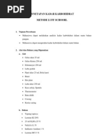 Analisis Gula dengan Metode Luff-Schoorl | PDF | Memasak, Makanan, & Anggur