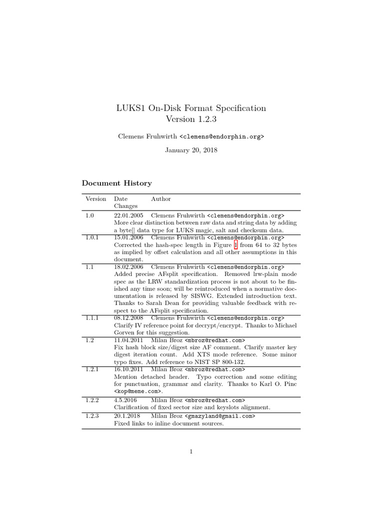 On Disk Format | PDF