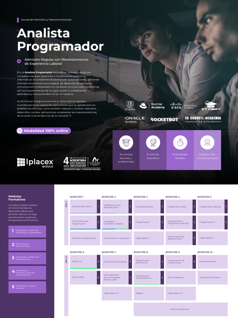 Analista Programador - Regular y RAPS. | PDF | Programación de ...