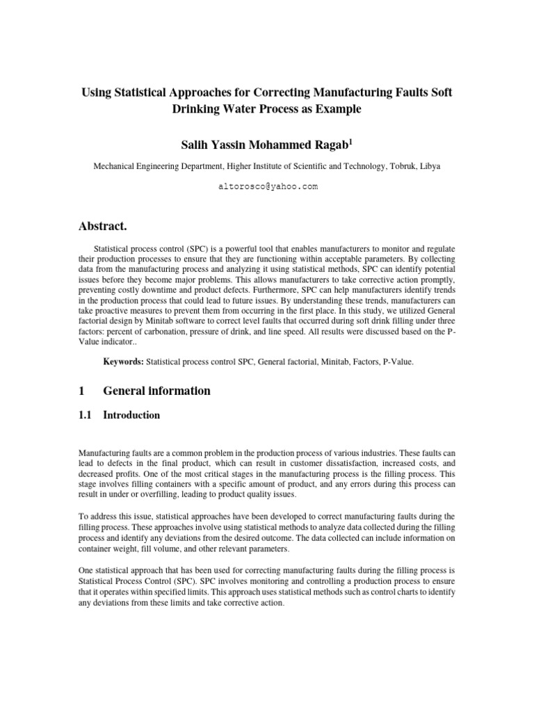 Paper Research | PDF | Statistics | Analysis Of Variance