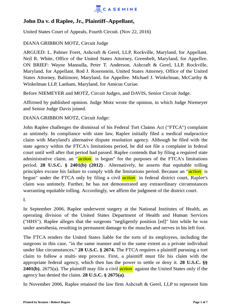 Judgment 31051 | PDF | Federal Tort Claims Act | Lawsuit