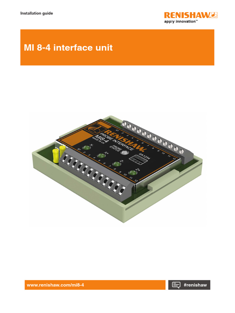 MI8-4 Interface Unit Installation and Users Guide | PDF