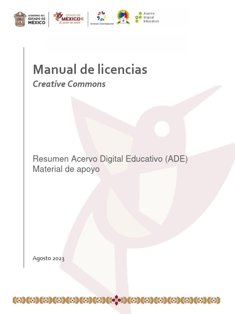 Manual Crative Commons, ADE, 041122 | PDF | Licencia Creative Commons | Creative Commons