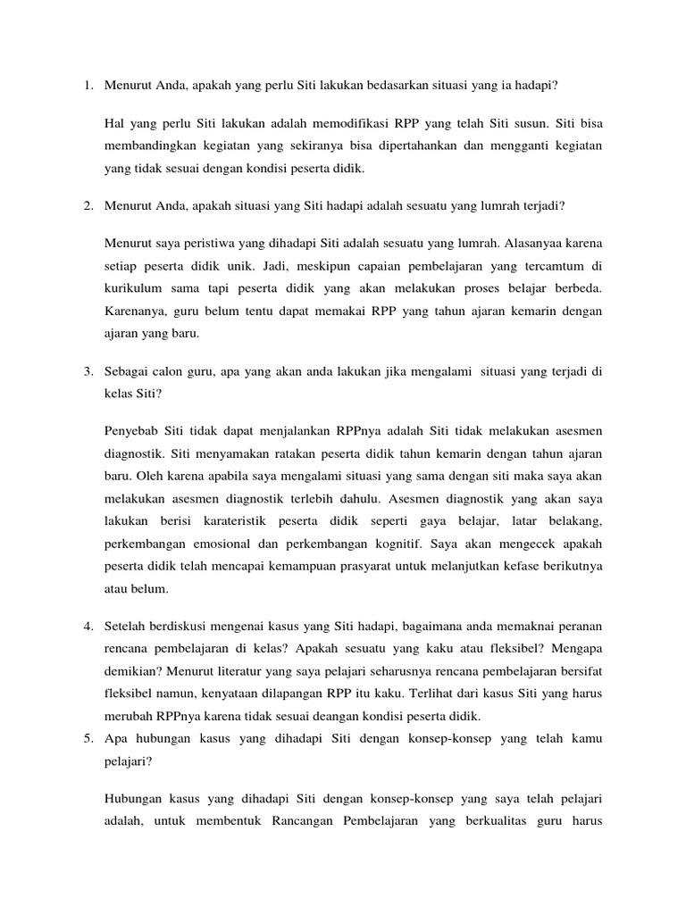 Elaborasi Pemahaman Pesera Didik Topik 2 | PDF | Karier & Perkembangan