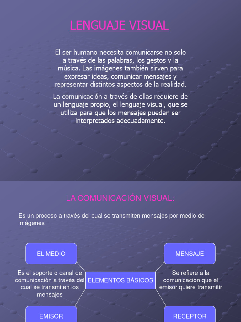 El Lenguaje Visual - Apuntes | PDF | Comunicación | Ciencia cognitiva