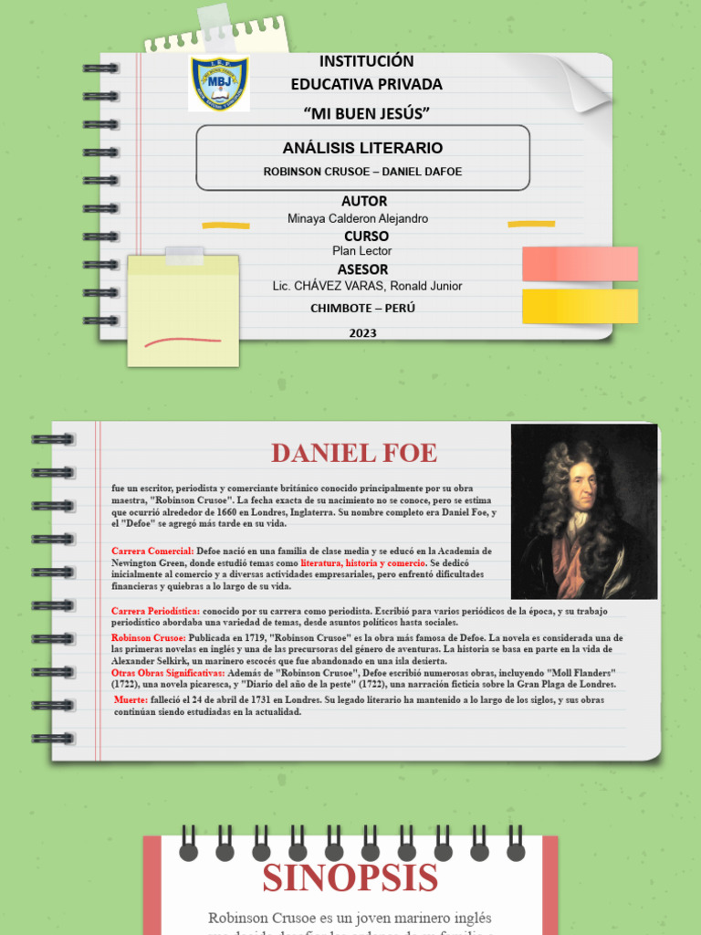 Robinson Crusoe - Daniel Foe | PDF | Robinson Crusoe | Daniel Defoe