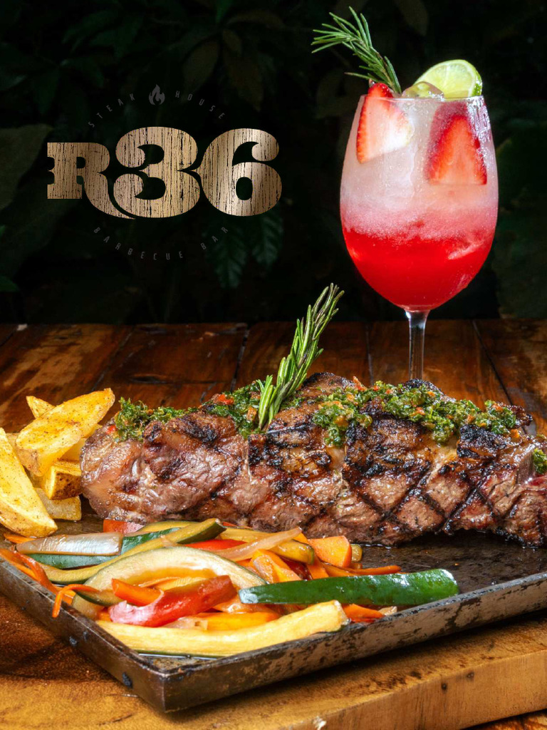 Menú del Restaurante R36 Villavicencio | PDF | Alimentos | Cocina