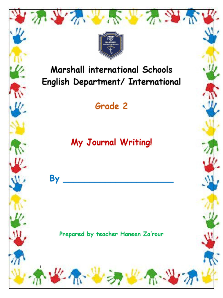 Writing Journal g2 | PDF | Language Arts & Discipline