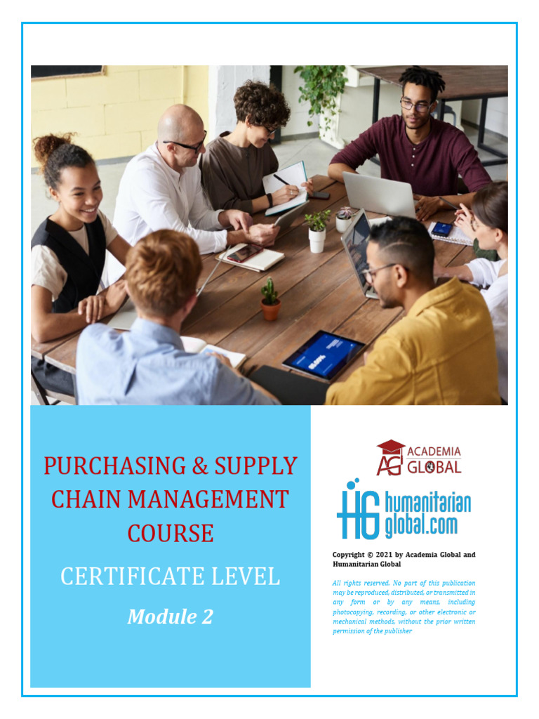 Certificate in PSCM Module 2 Training Guide | PDF | Negotiation ...
