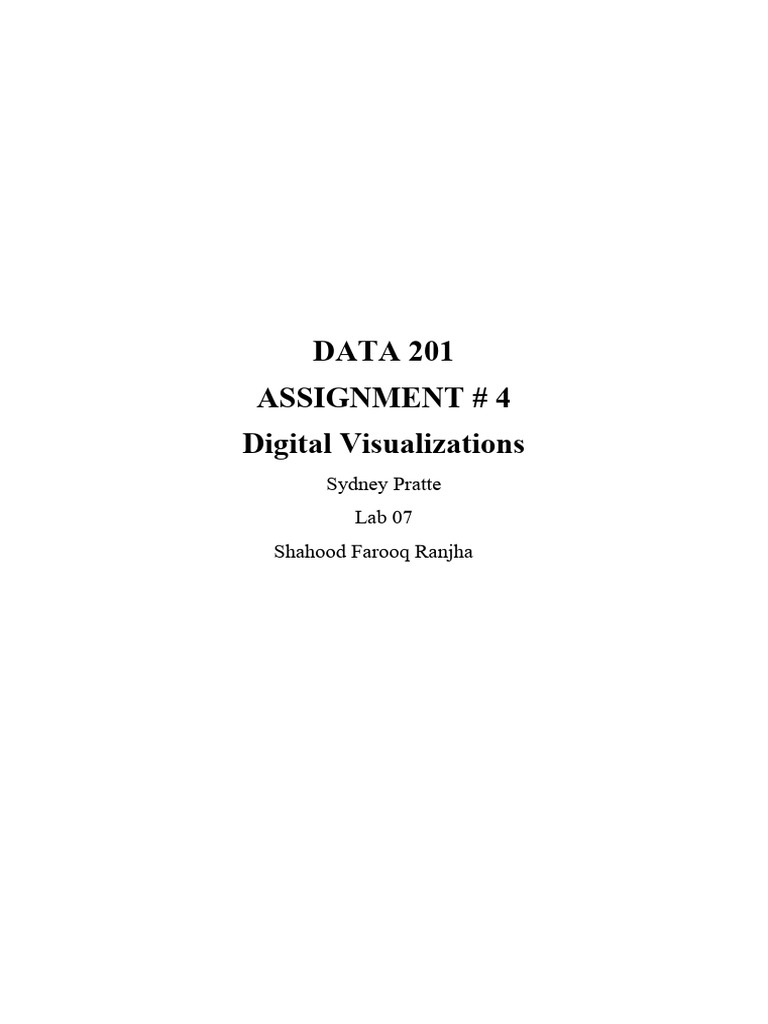 Data 201 A4 | PDF