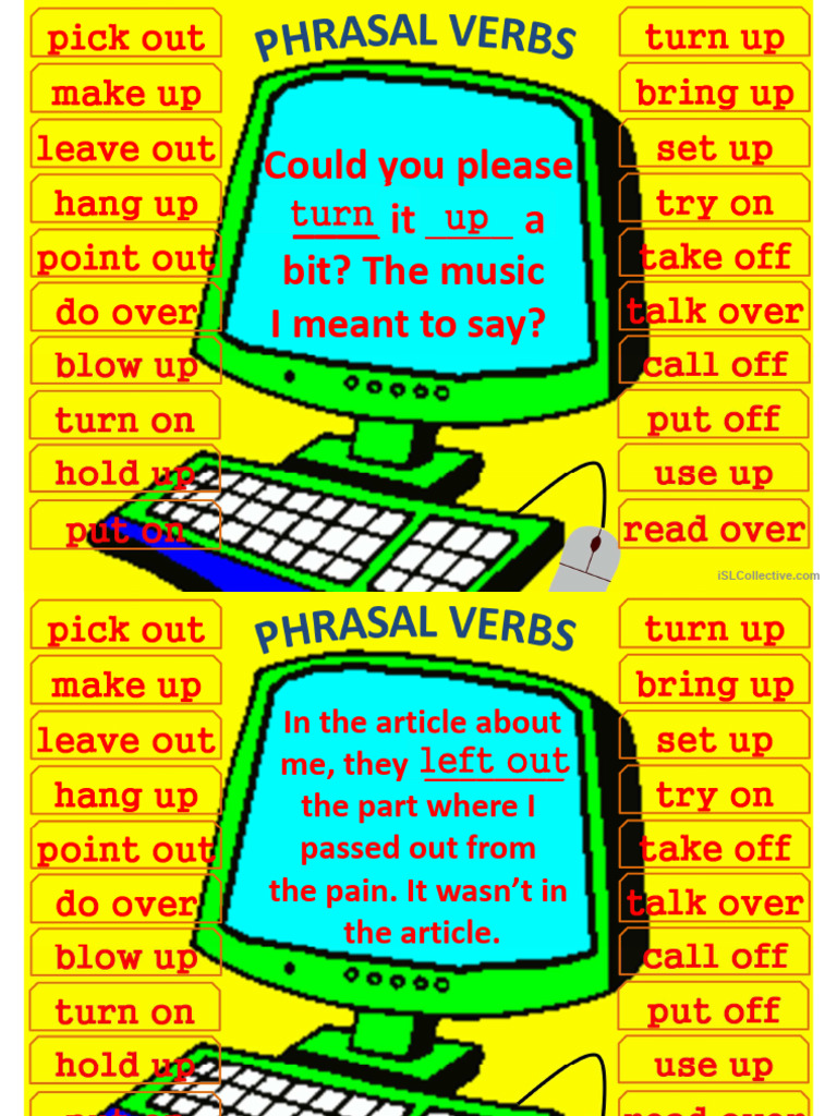 Common English Phrasal Verbs List | PDF