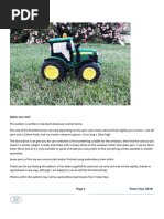 Tractor John Deere Pattern | PDF | Crochet | Crafts