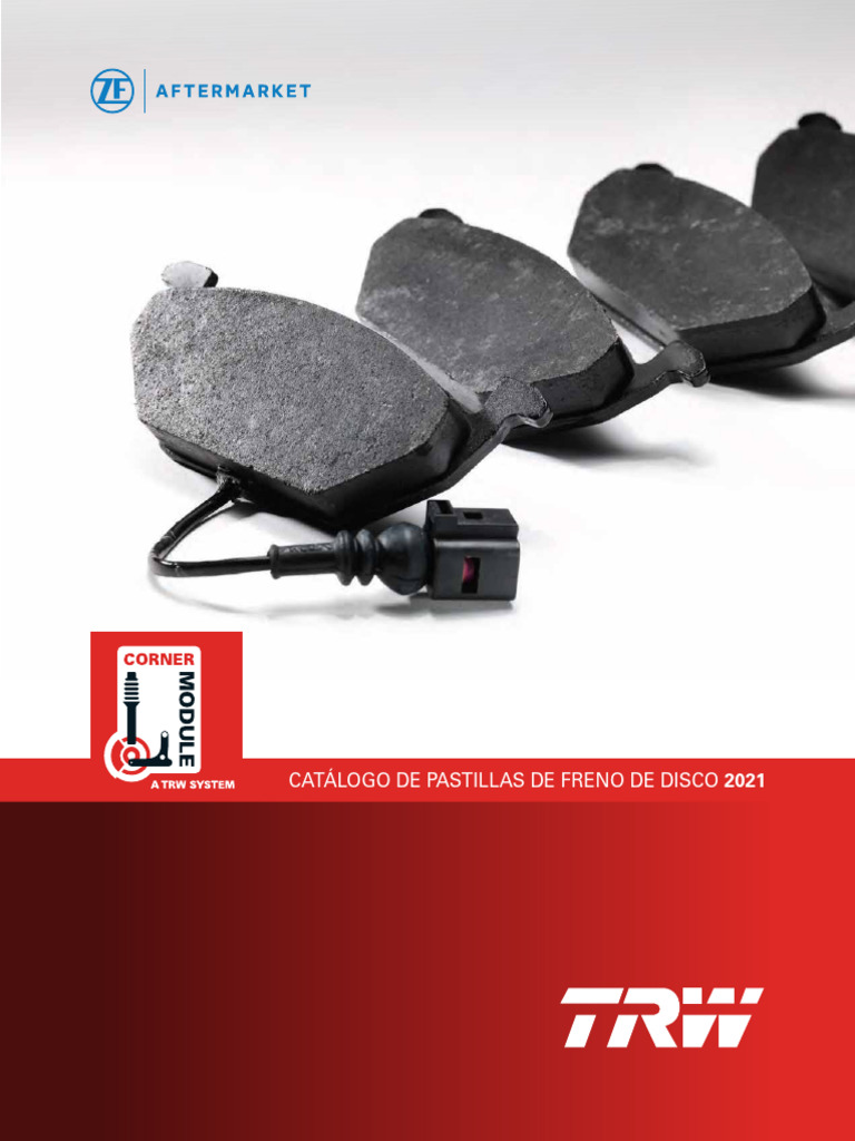 Catálogo Pastillas Freno TRW 2021 | PDF | Vehículos terrestres ...
