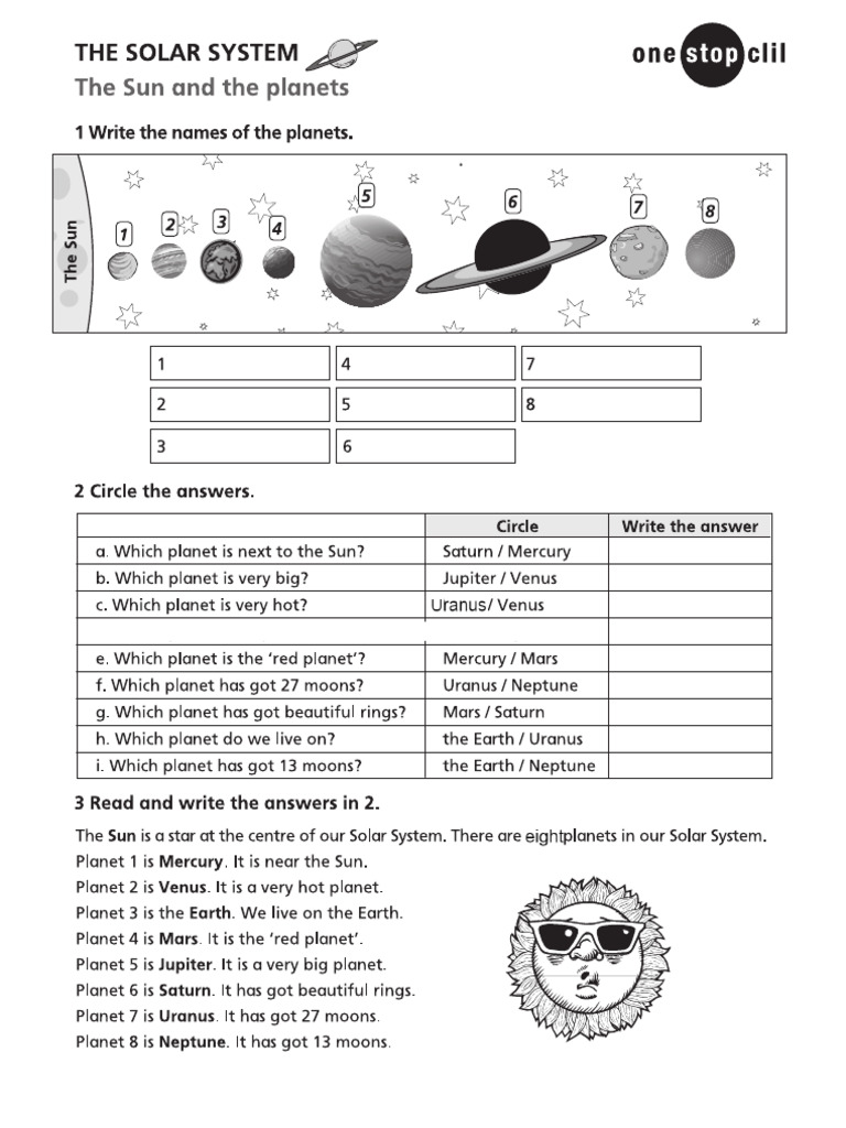 The Solar System - The Sun and The Planets - SWTN | PDF | Planets | Nature