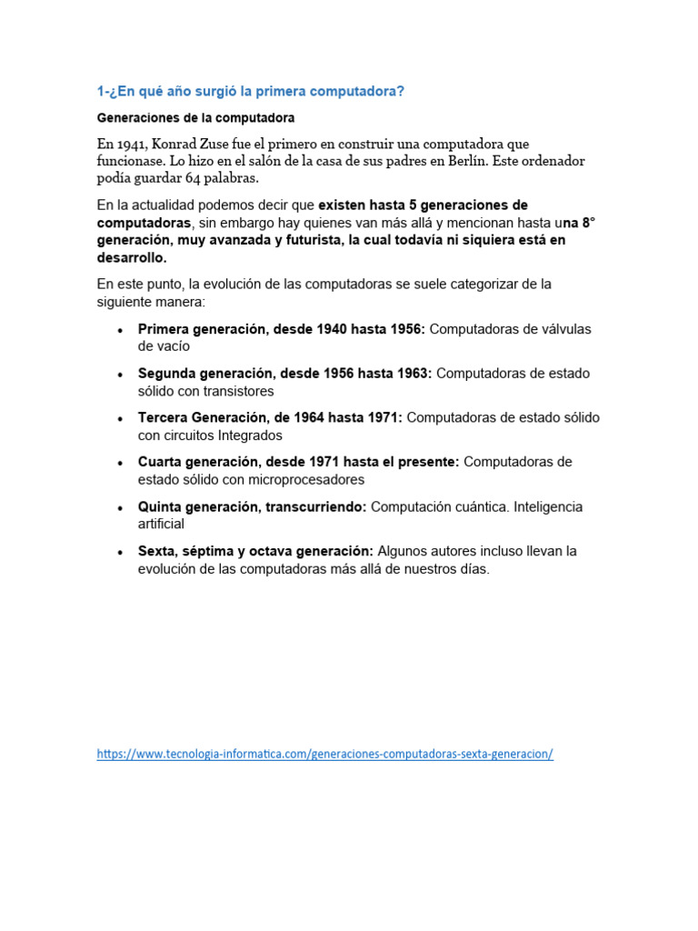 Tarea Informatica | PDF