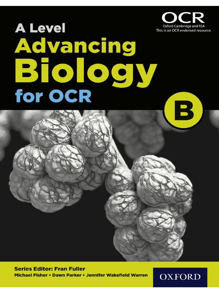 A Level Biology B (Advancing Biology) For OCR Student Book (Dawn Wild ...