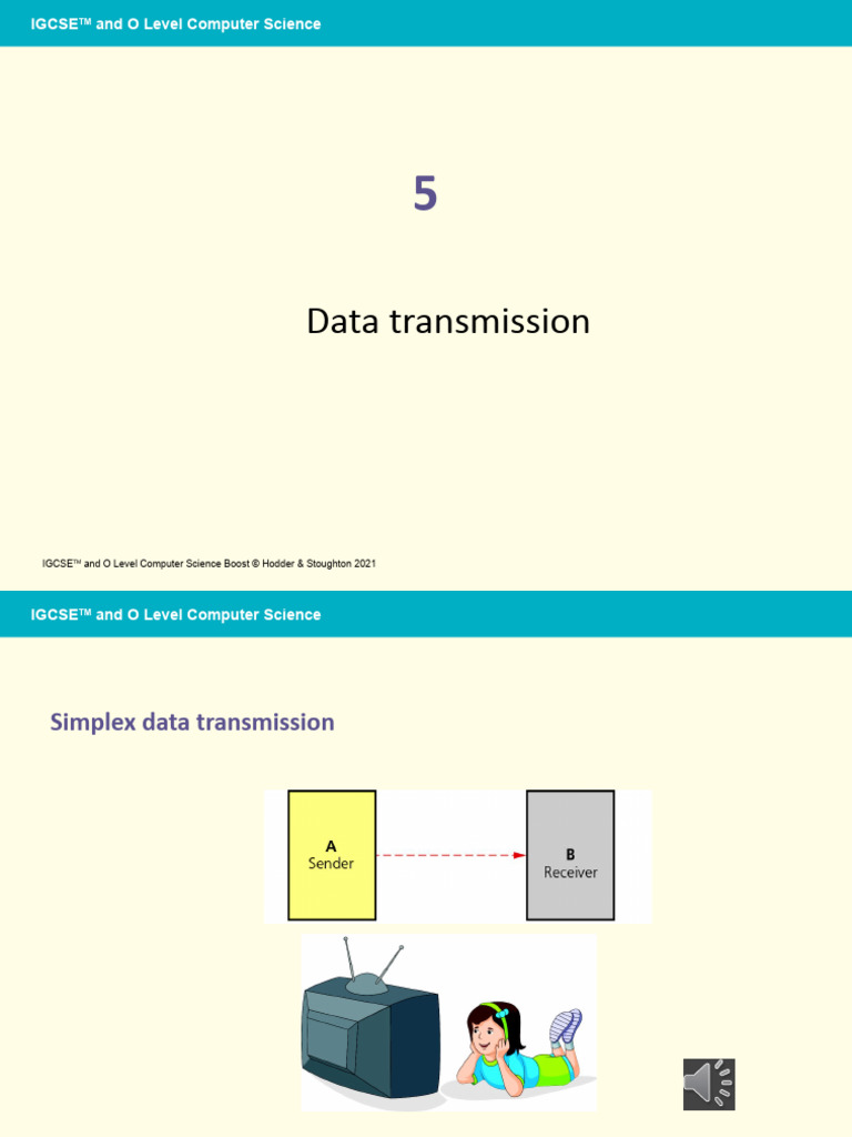 Data Transmission in Computer Science | PDF