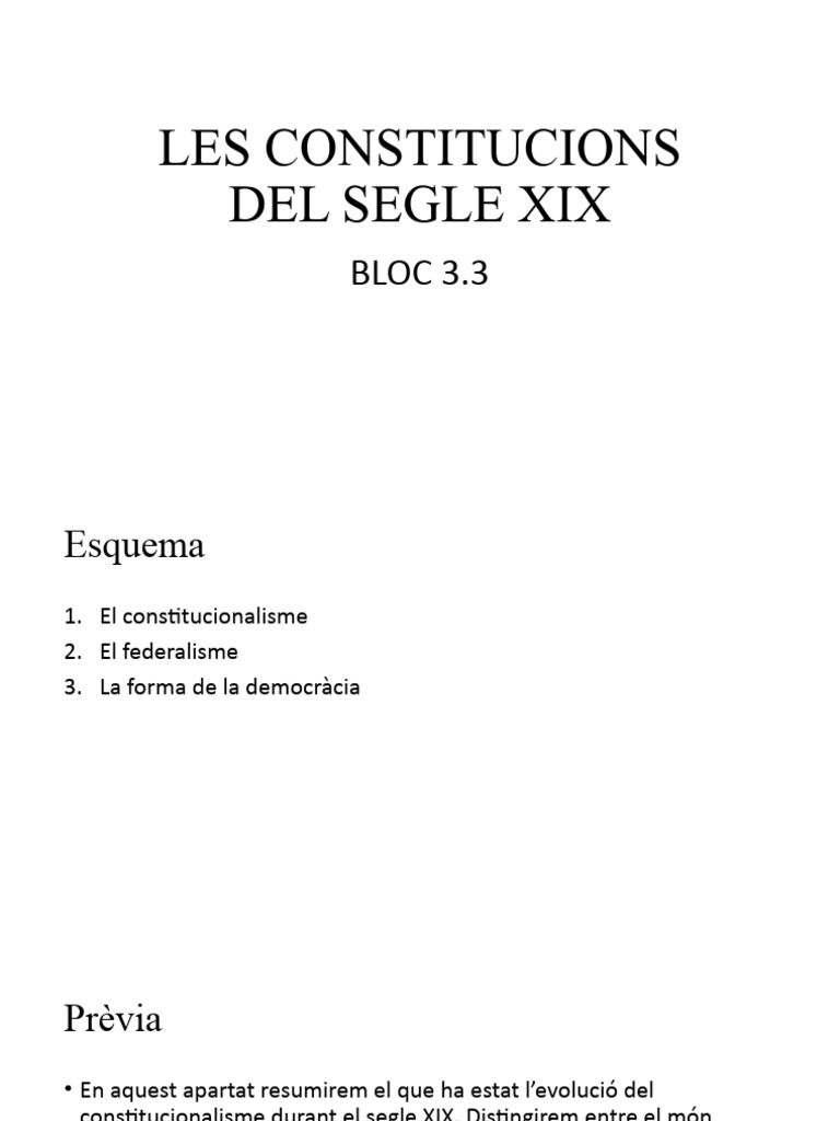 Bloc 3.3 | PDF