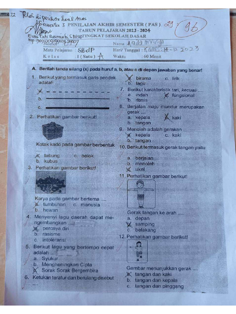 Dokumen Naskah PAS EUIS TATI R | PDF
