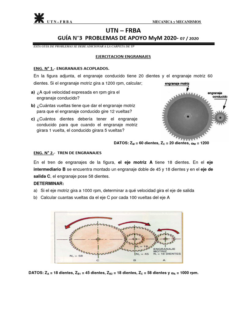 TP 6 Engranajes | PDF
