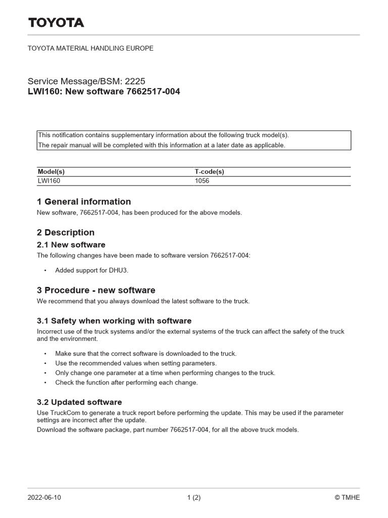 LWI160 Software Update Guide | PDF | Computer Science | Computing