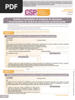 Attestation Employeur pour CSP | PDF | Salaires | Économie
