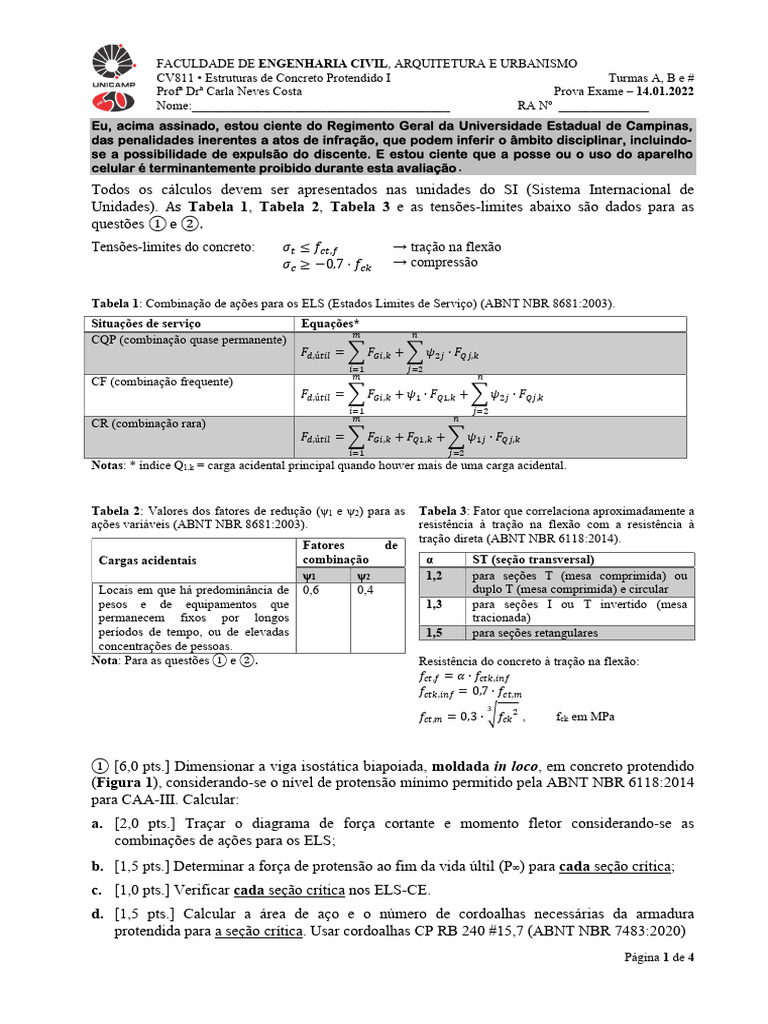 CV811 AB 2 S2021 Exame PDF Flex o F sica Ci ncias F sicas