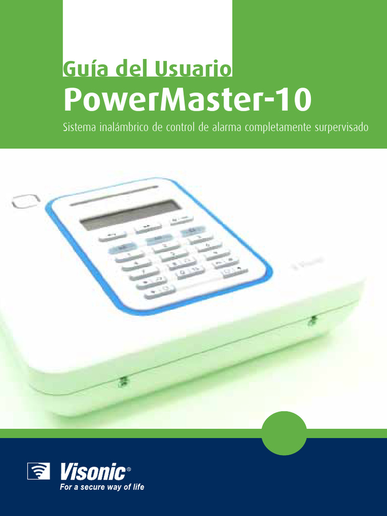 PowerMaster 10 Spanish User Guide D-302998 | PDF | Alarma de seguridad ...