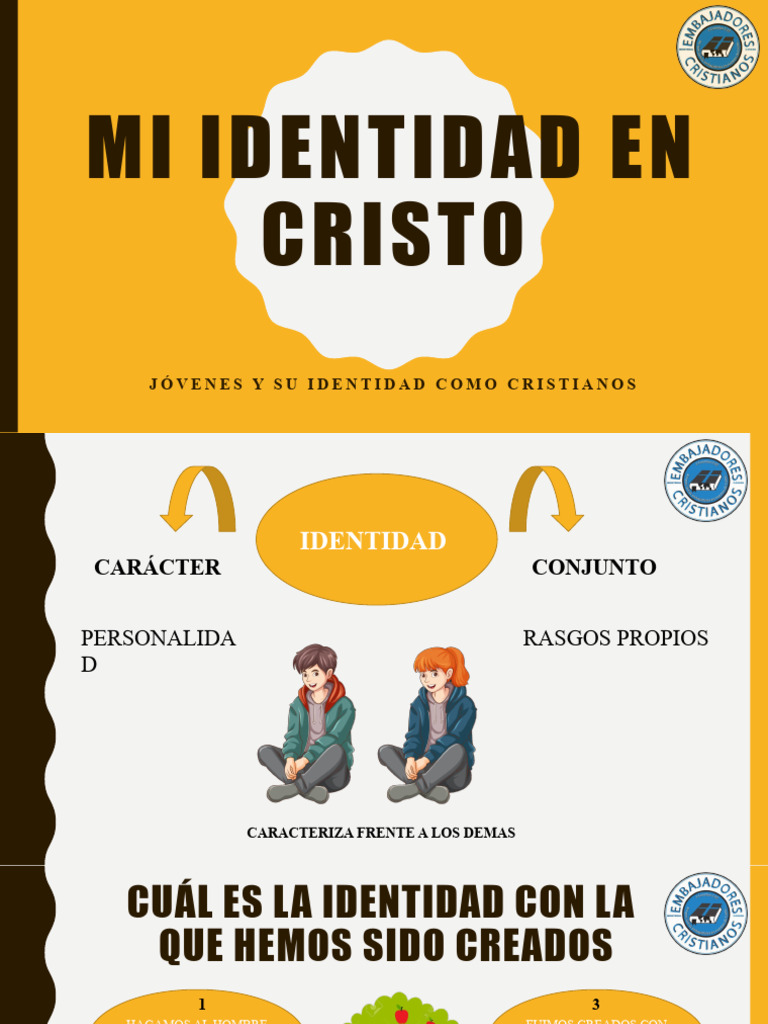 Identidad en Cristo para Jóvenes | PDF