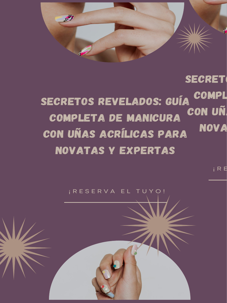 Secretos Revelados Guía Completa de Manicura Con Uñas Acrílicas para ...