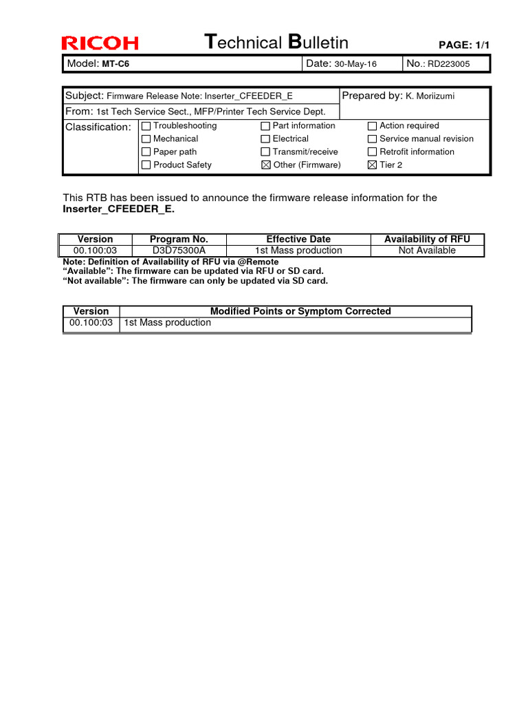 R mtc6 | PDF | Printer (Computing) | Troubleshooting