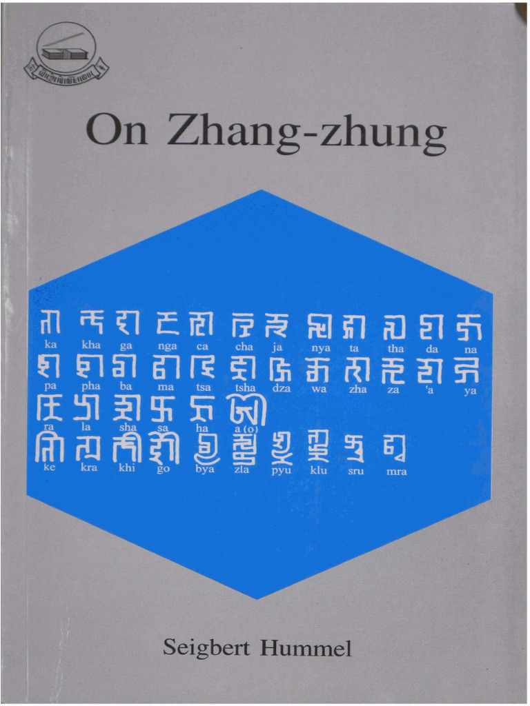 Siegbert Hummel On Zhang Zhung Dharamsal | PDF | Tibet | Linguistics